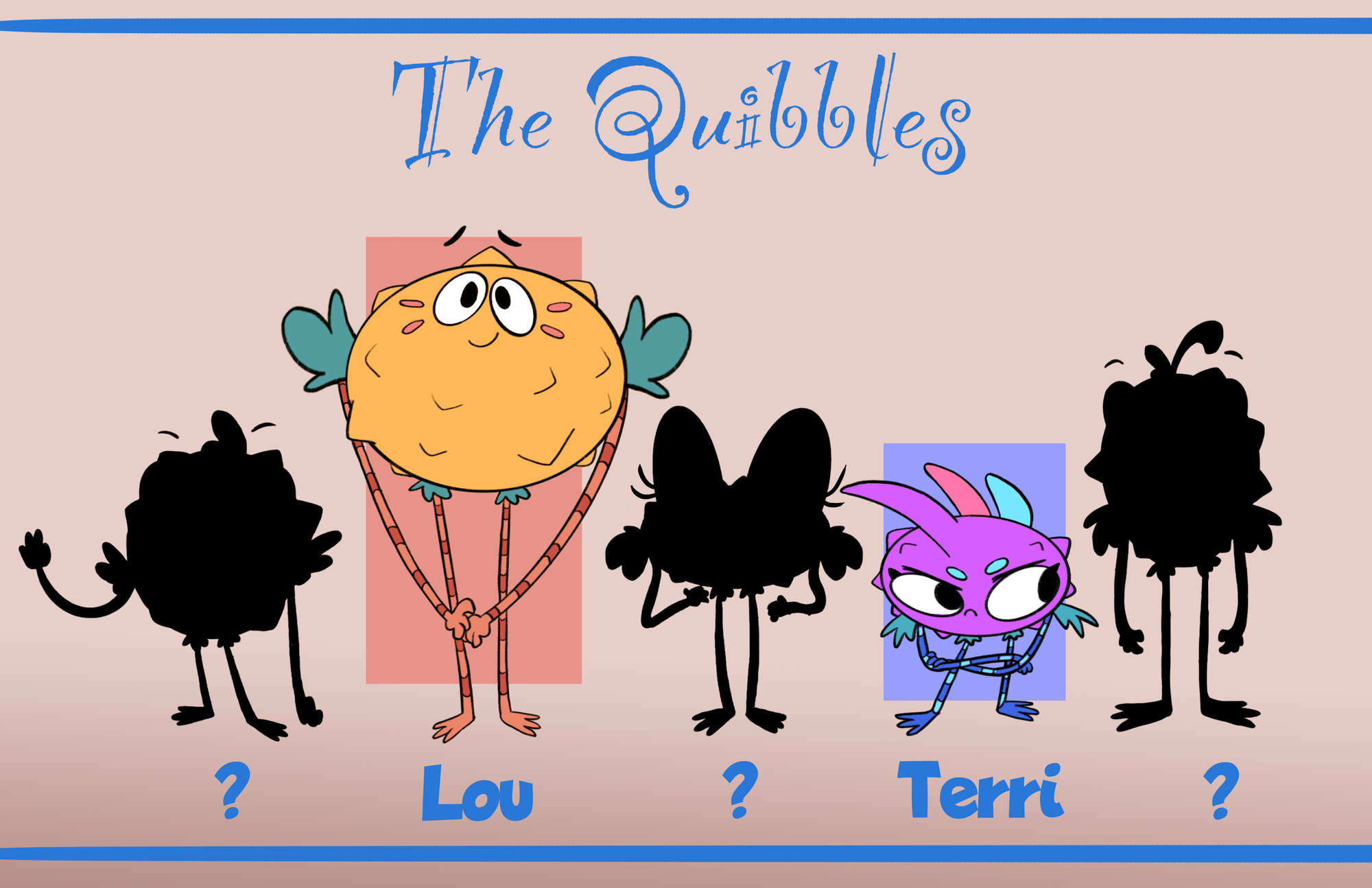 The Main Crew of the Quibbles